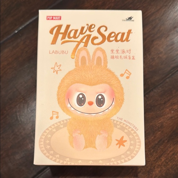 Other | Unopened Authentic Labubu Have A Seat Monsters Baba | Poshmark